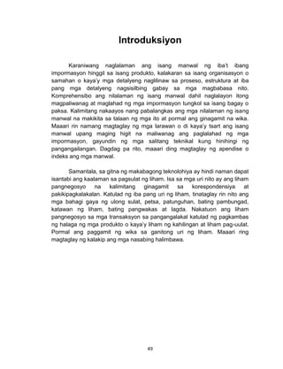 Filipino sa Piling Larang Tech-Voc (Kagamitan ng Mag-aaral) | PDF