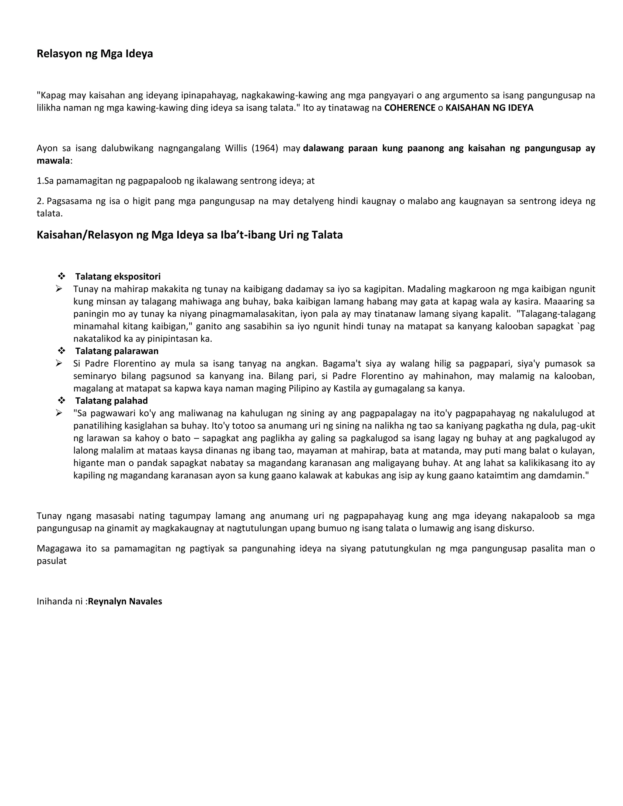 Filipino report | PDF