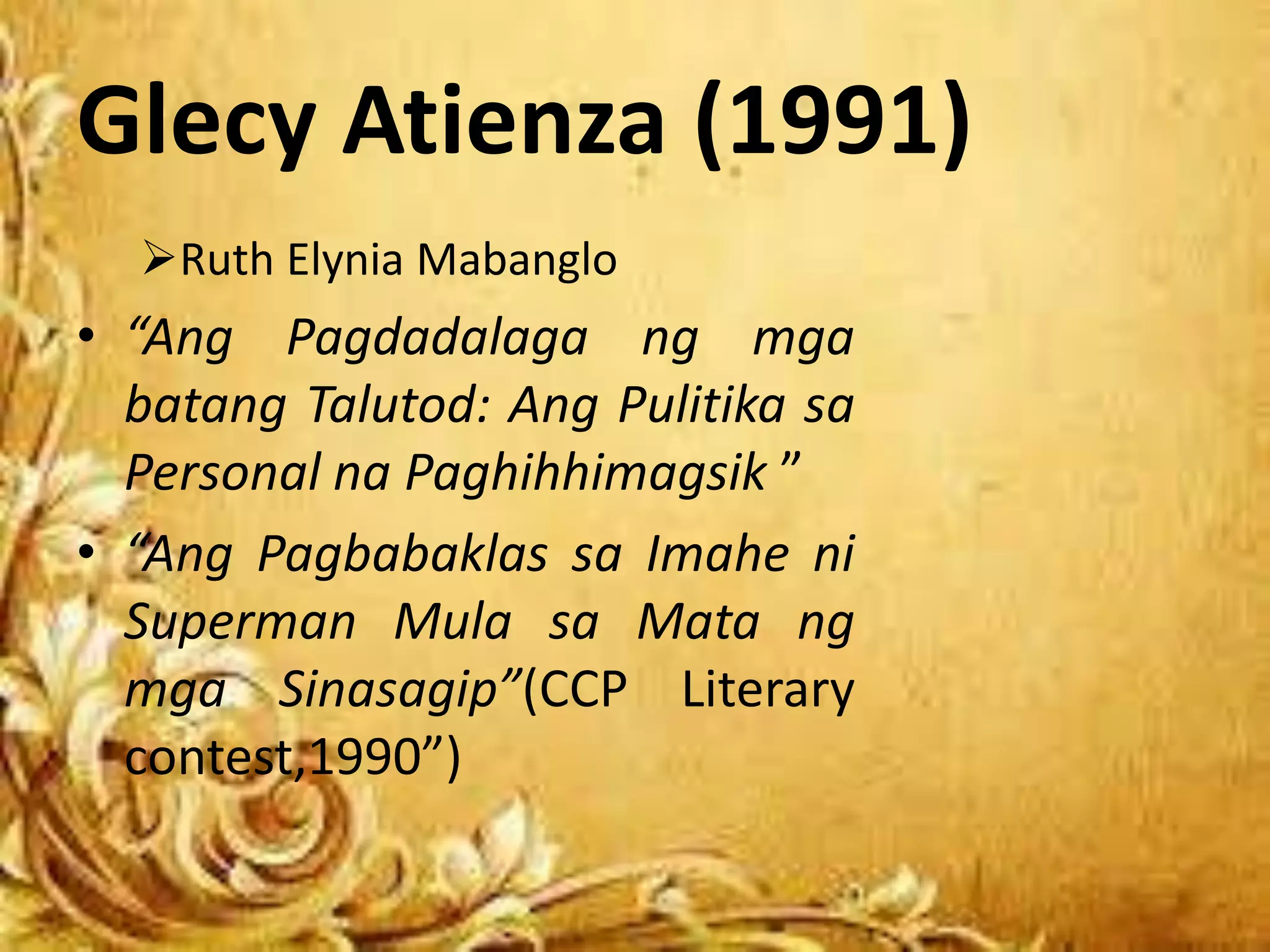 Filipino report | PPTX