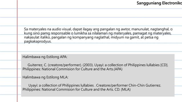 Filipino report | PPT