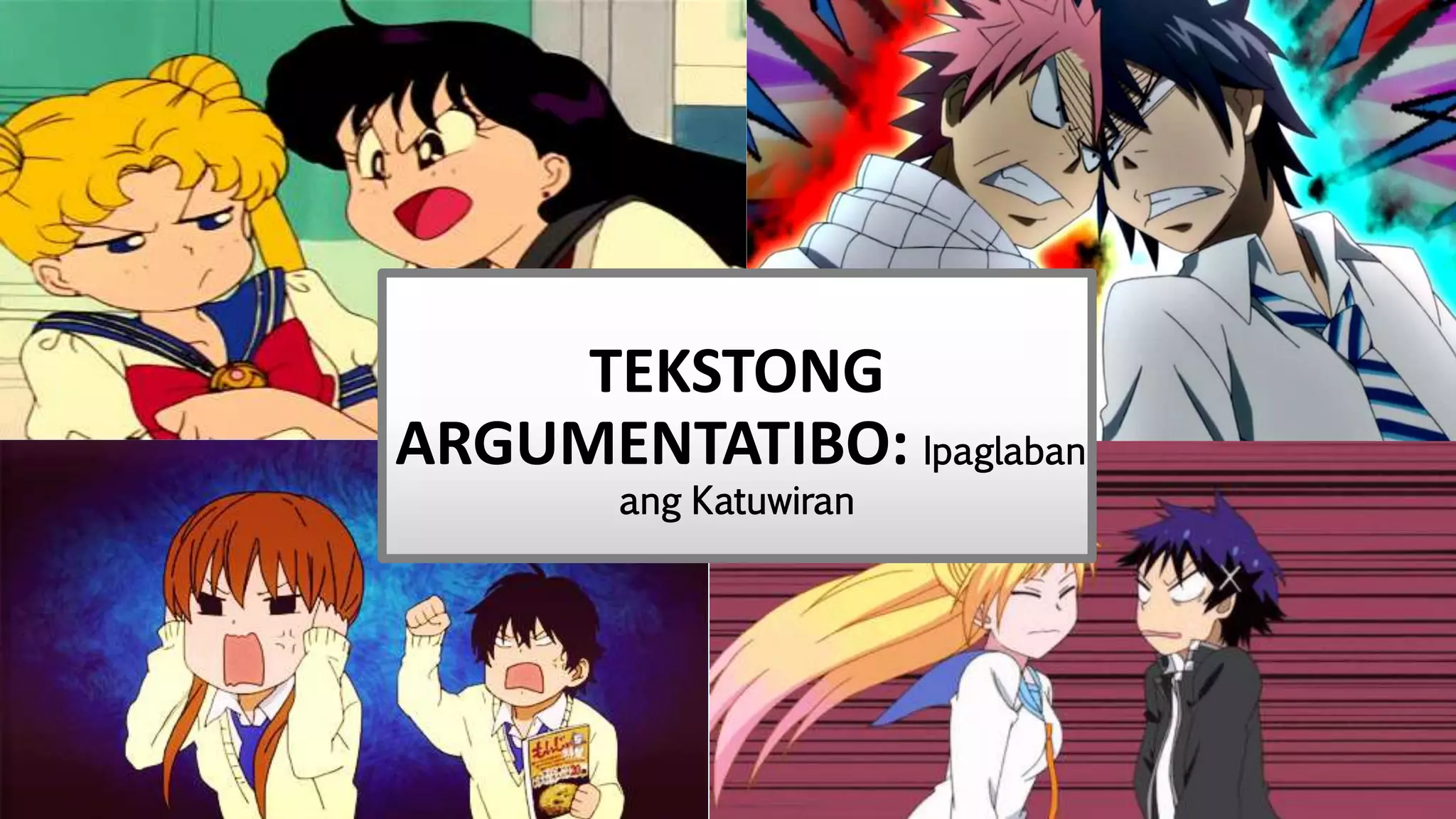Tekstong Argumentatibo | PPTX