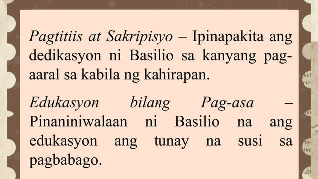 El Filibusterismo Pag-uulat Kabanata 6: Si Basilio.pptx