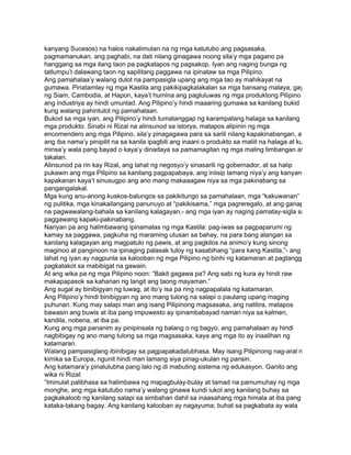 Filipino reviewer (Gr.8 - 1st Quarter) | PDF