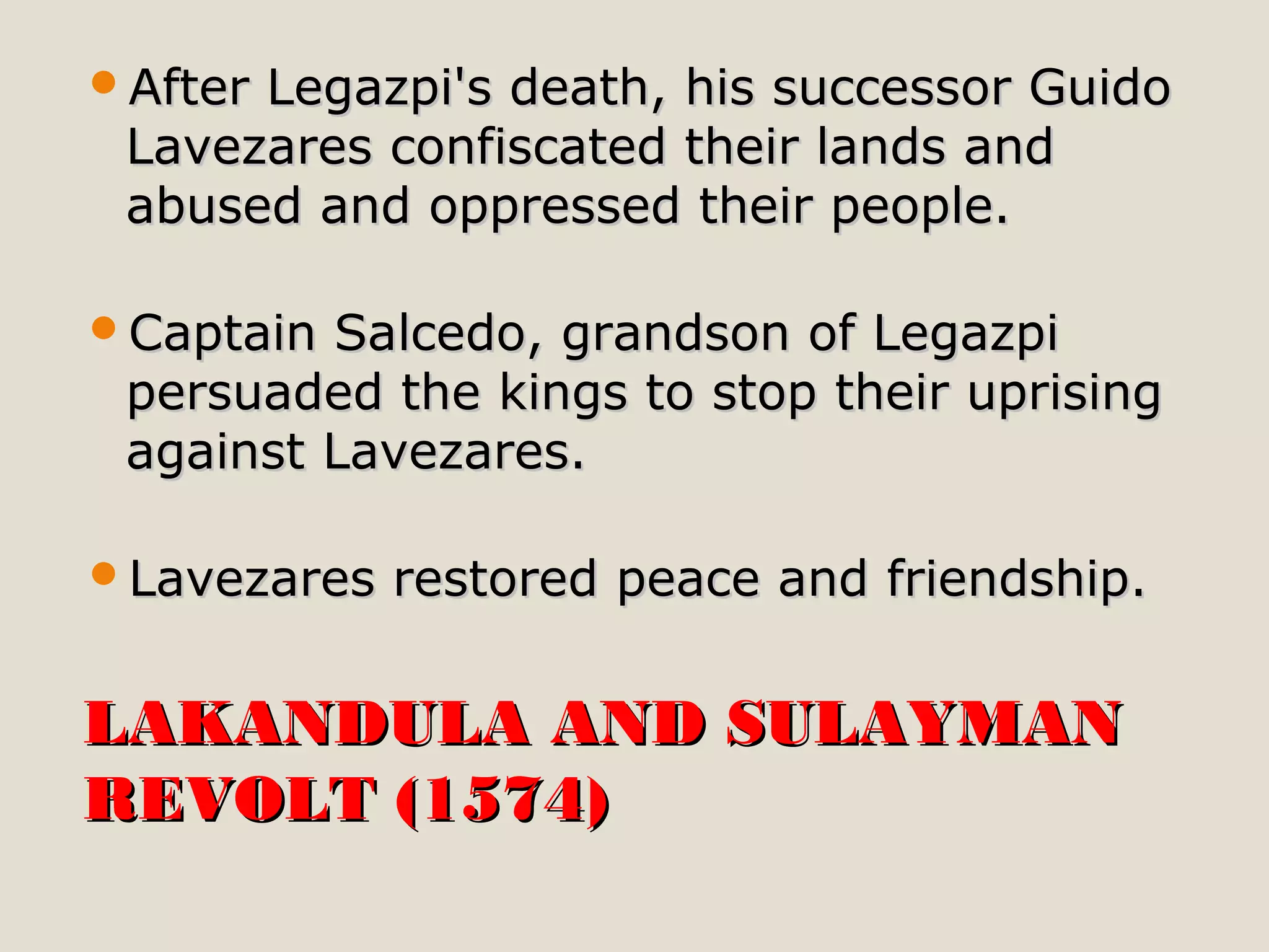 Filipino revolts | PPT