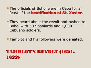 Filipino revolts | PPT