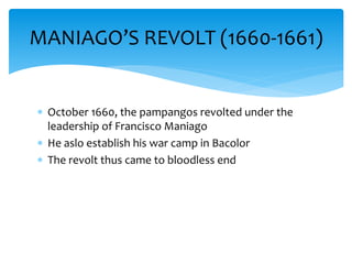 Filipino revolts | PPTX