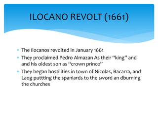 Filipino revolts | PPTX