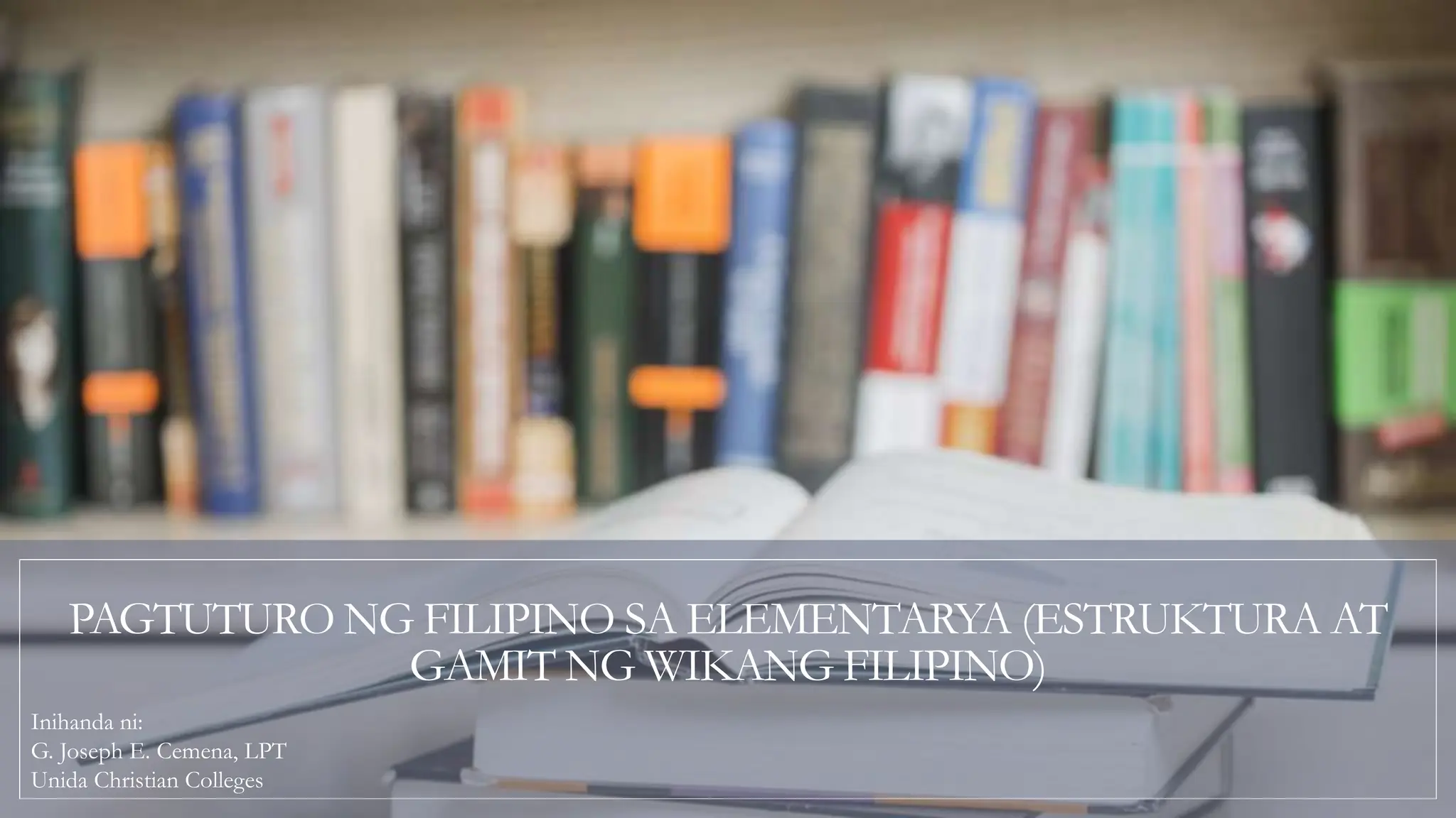 Filipino sa Kurikulum ng Elementarya.pptx