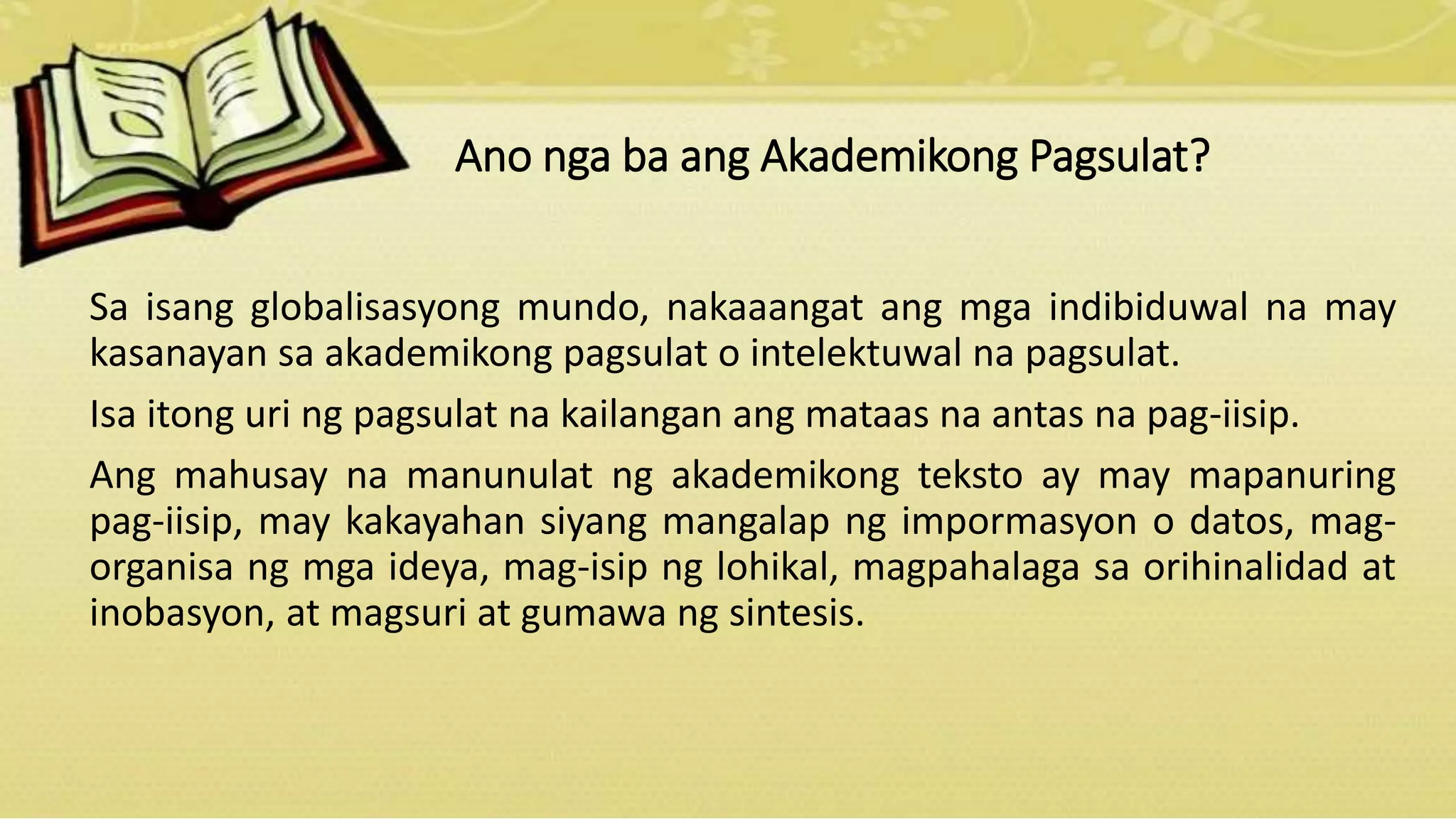 FILIPINO SA PILING LARANG-ppt 1-uNANG mARKAHAN.pptx
