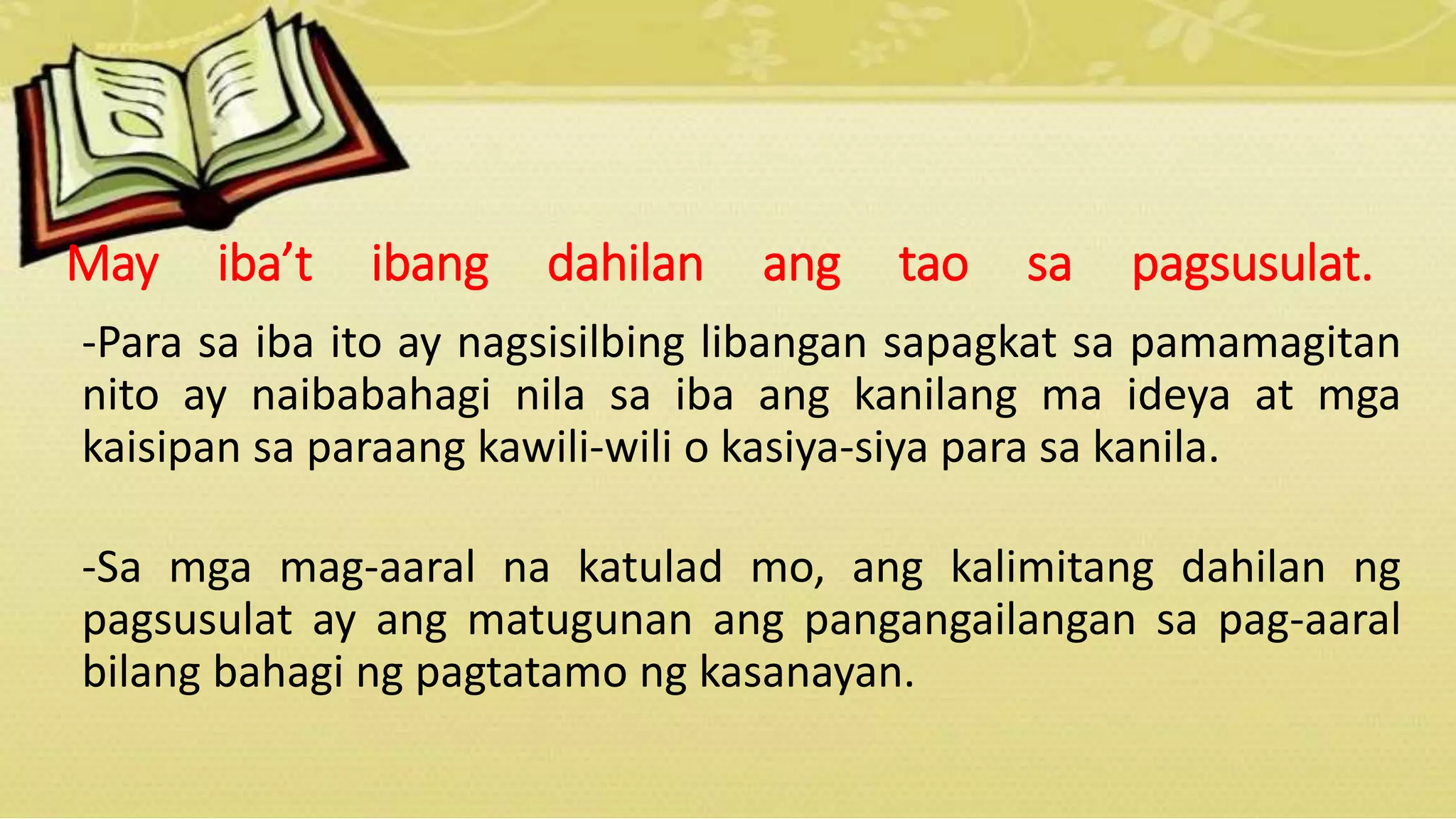FILIPINO SA PILING LARANG-ppt 1-uNANG mARKAHAN.pptx