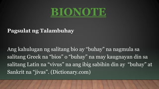 FILIPINO SA PILING LARANGAN (AKADEMIK)- BIONOTE.pptx