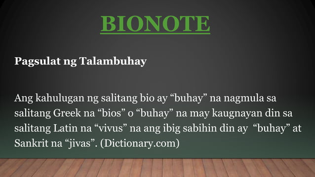 FILIPINO SA PILING LARANGAN (AKADEMIK)- BIONOTE.pptx