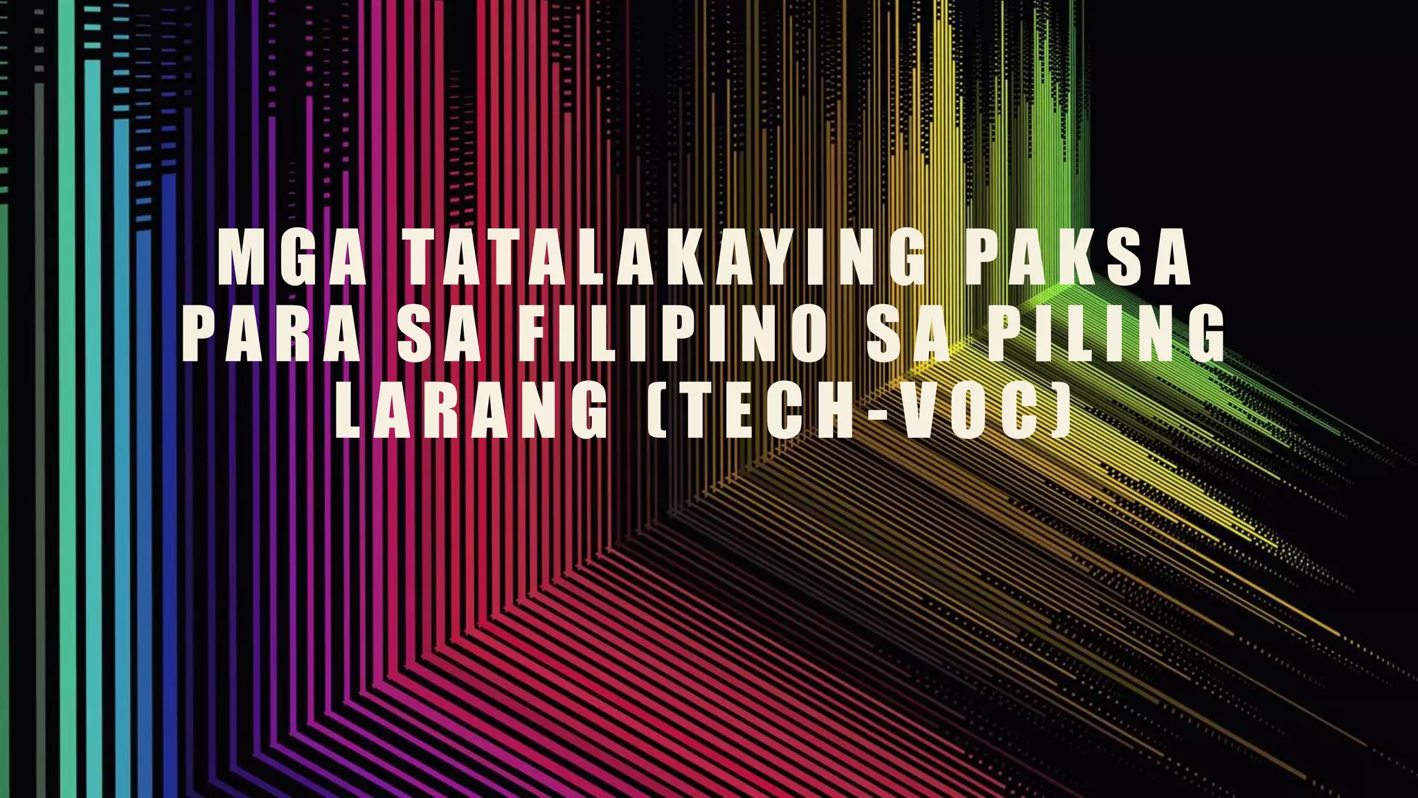 Filipino sa piling larang oryentasyon | PPTX