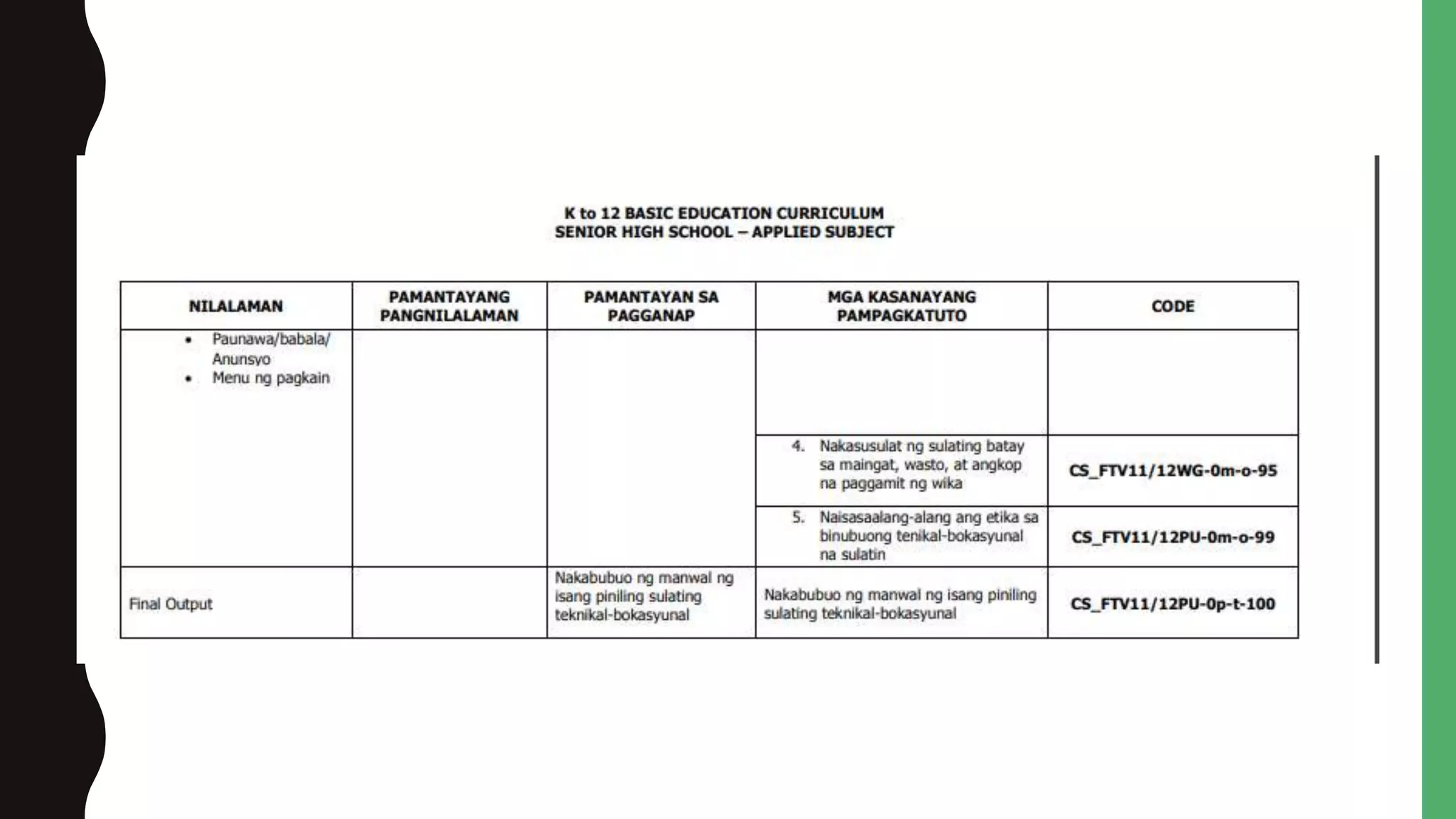 Filipino sa piling larang oryentasyon | PPTX