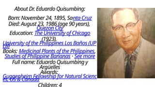 Filipino Scientist In the Philippines .pptx