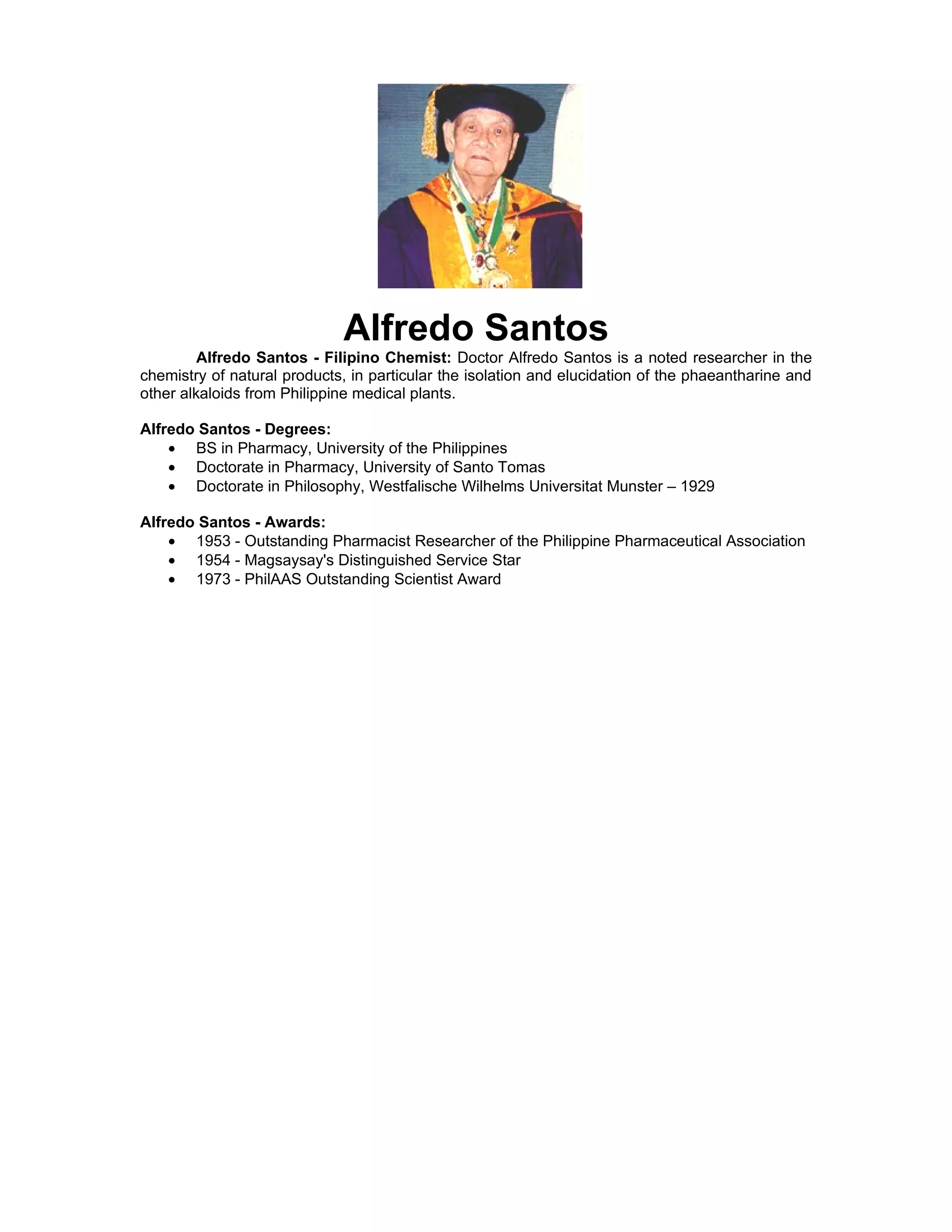 Filipino scientists | DOC