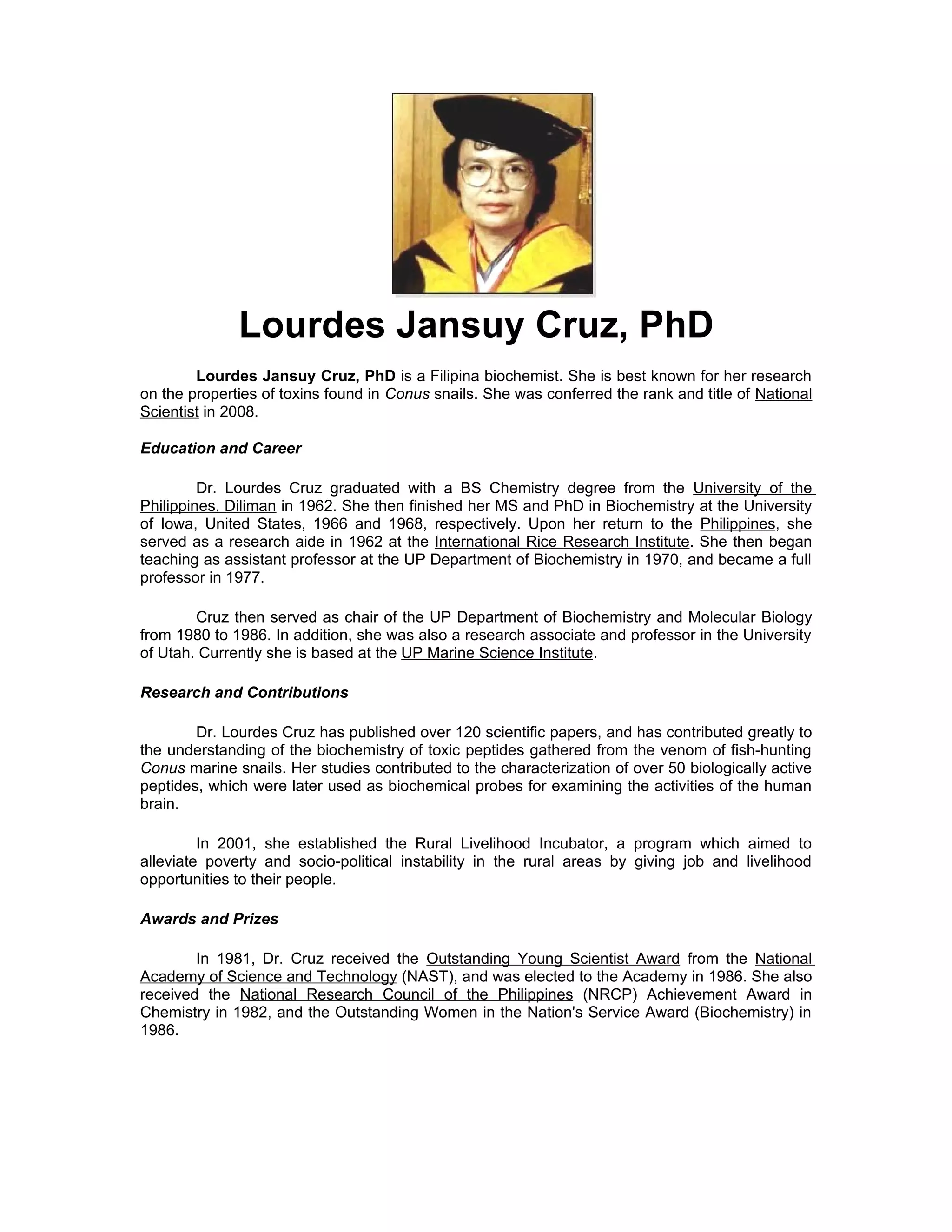 Filipino scientists | DOC