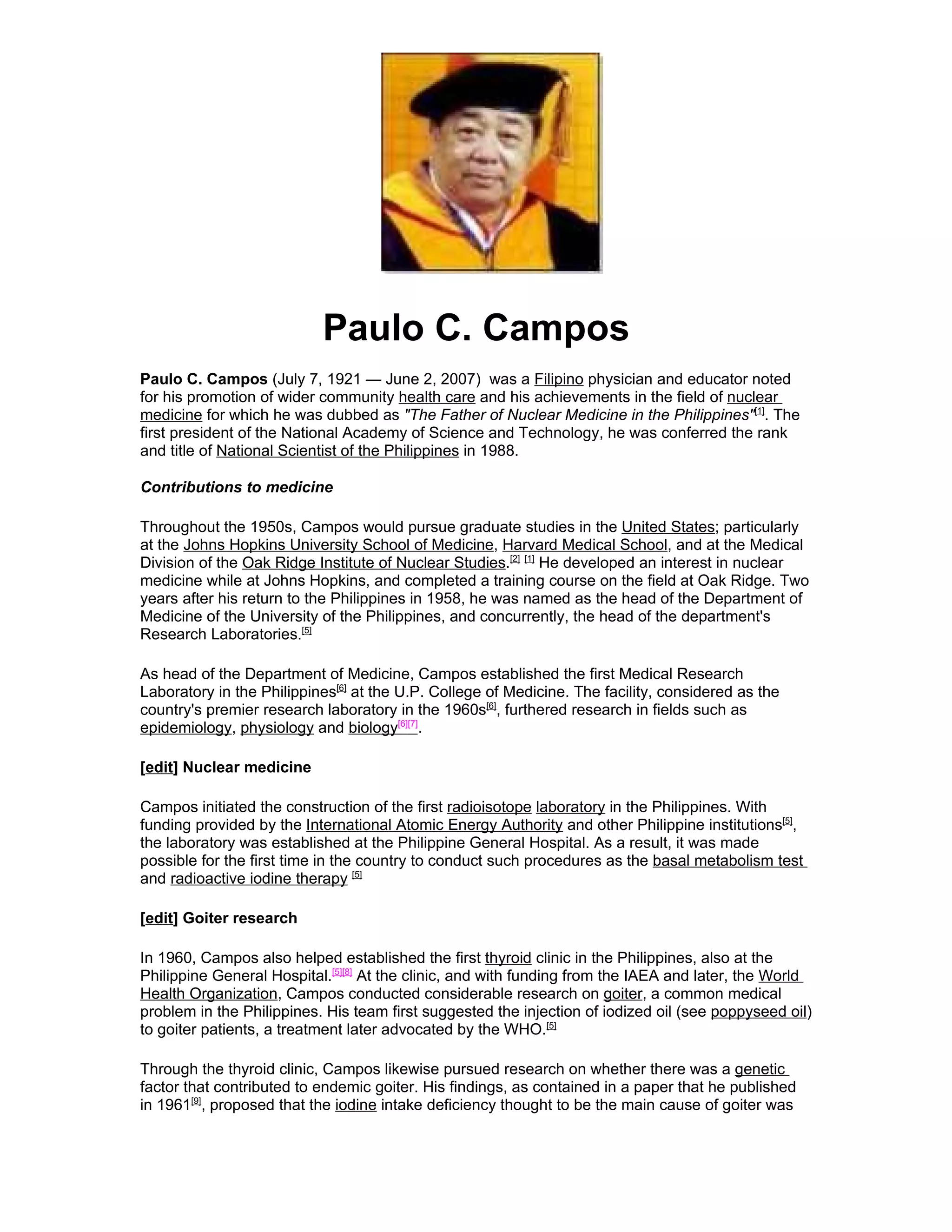 Filipino scientists | DOC