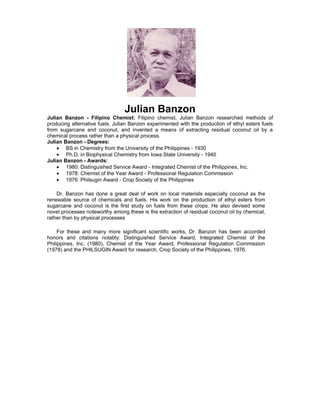 Filipino scientists | DOC