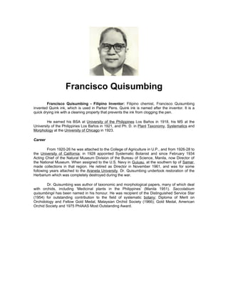 Filipino scientists | DOC