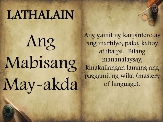 Filipino Writing 101 | PPTX