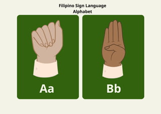 Filipino Sign Language Alphabet, Flashcards.pptx