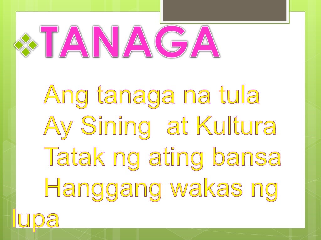 Filipino Tanaga
