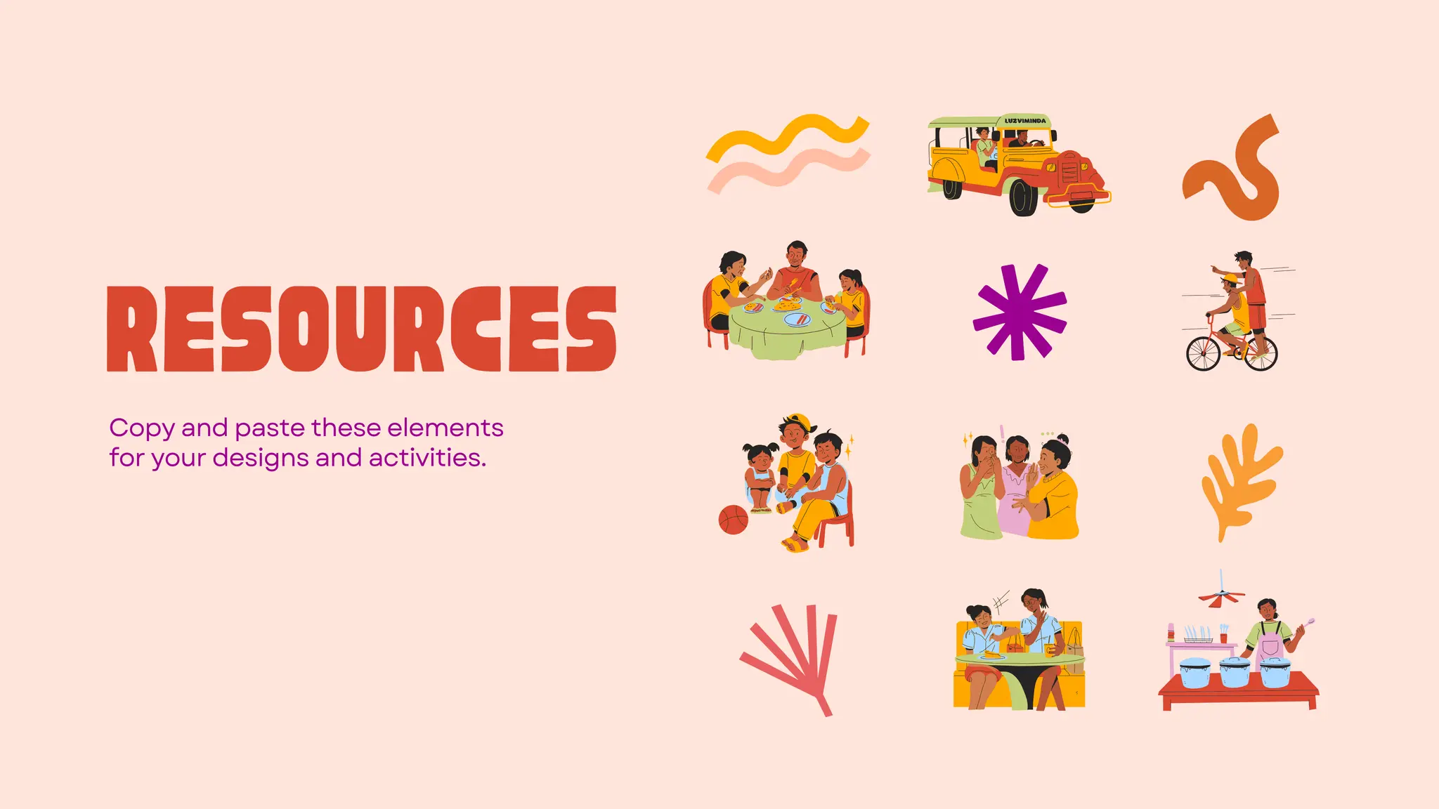 Filipino Traits Strengths and Weaknesses Presentation in Orange and ...