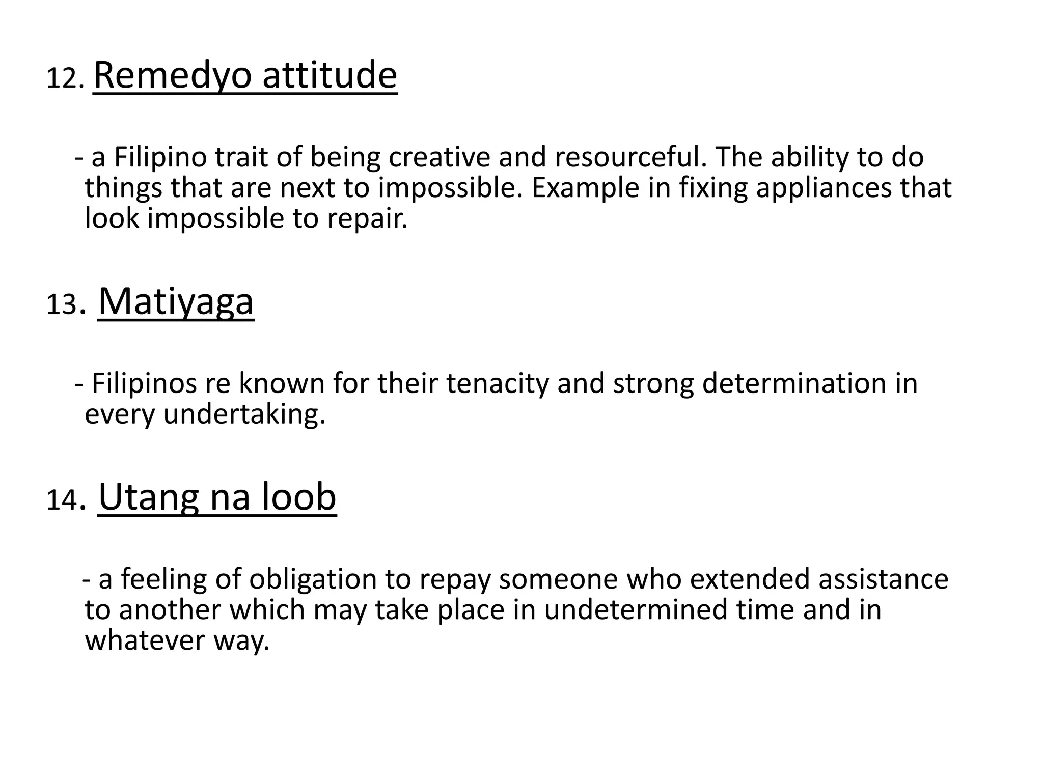 Filipino values | PPTX