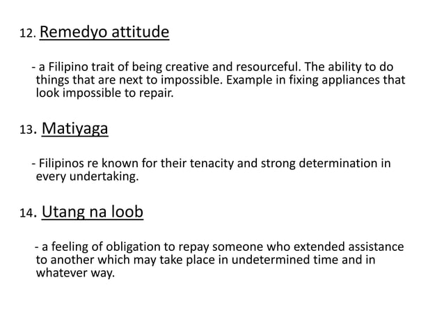 Filipino values | PPT