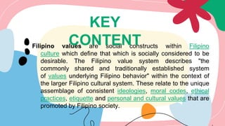 FILIPINO VALUES.pptx