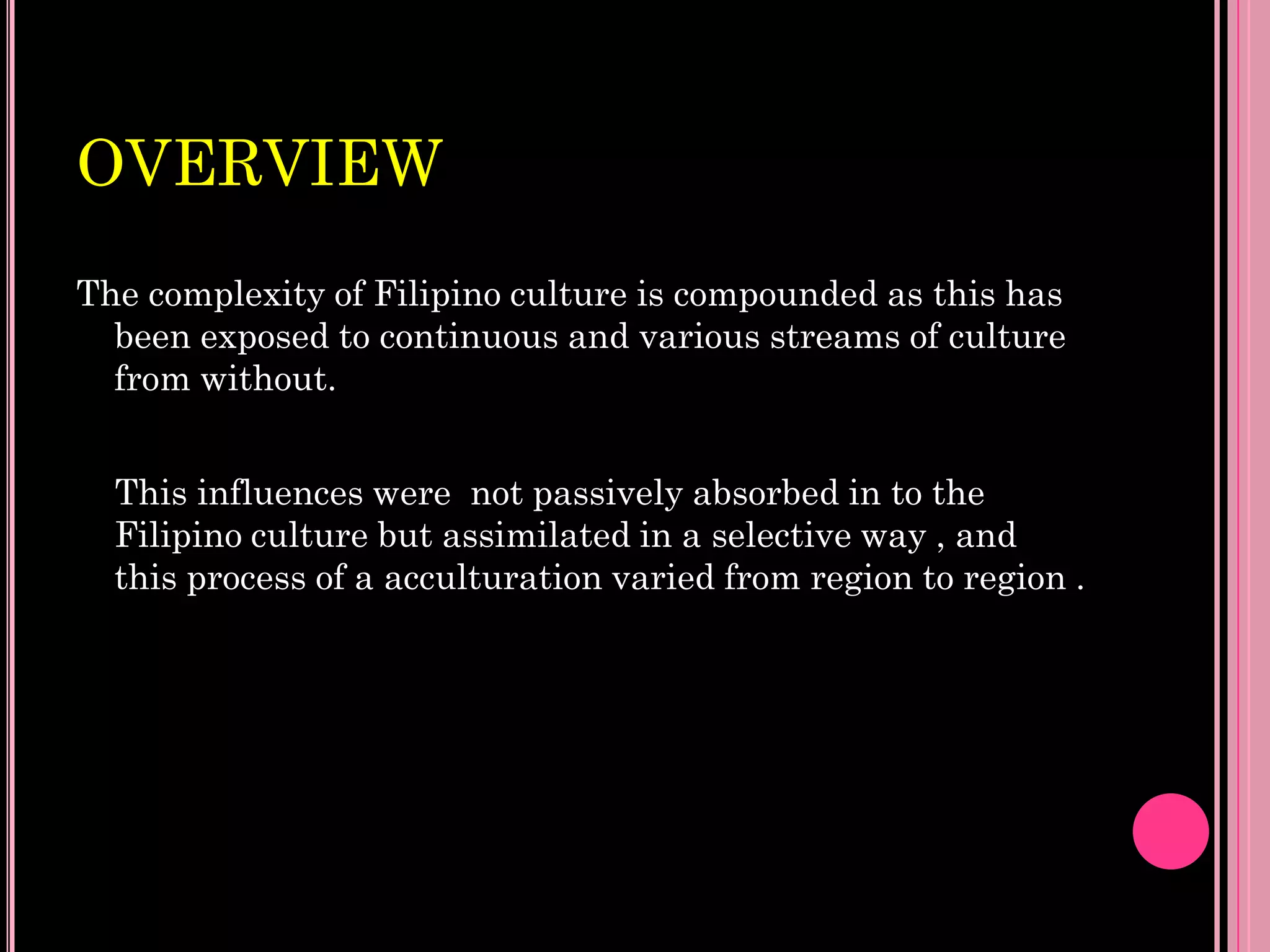 Filipino values and culture | PPTX