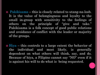 Filipino values and culture | PPTX
