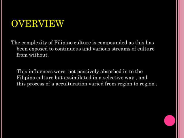 Filipino values and culture | PPTX