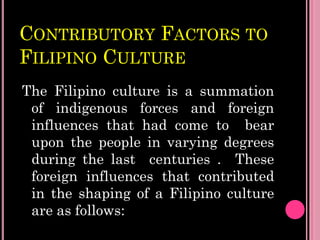 Filipino values and culture | PPTX