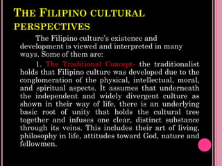Filipino values and culture | PPTX