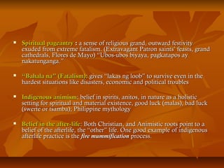 Filipino values as cultural products | PPT