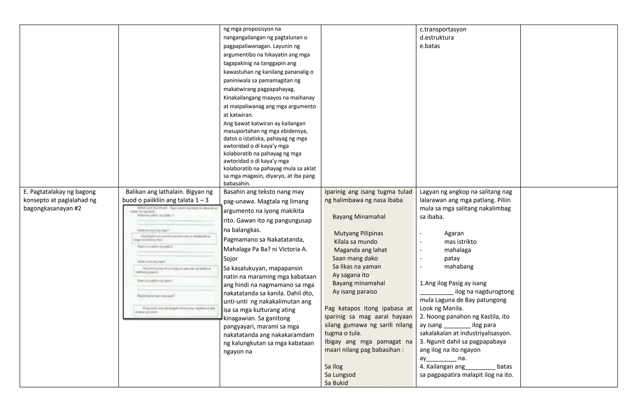 filipino week 5 dll.doc by Marisol B. Millondaga | PPT