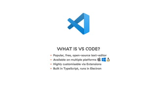 Shift Remote: JS - Coding VS Code Extensions - Filip Voska (Infinum) | PPT