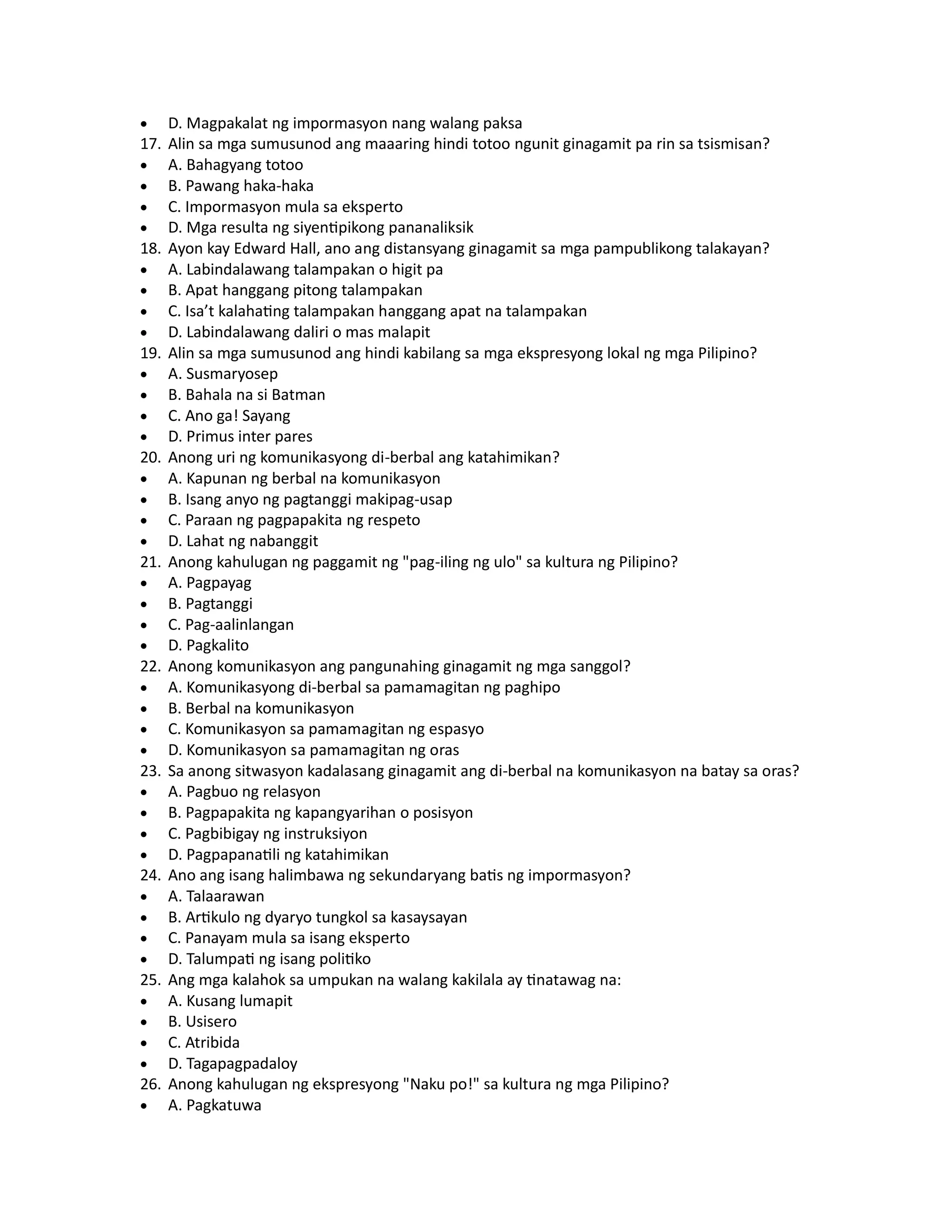 Kontekstwalisadong Komunikasyon sa Filipino reviewer.pdf