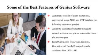 Complete Form 29C and Challan Details with Genius Software | PPT