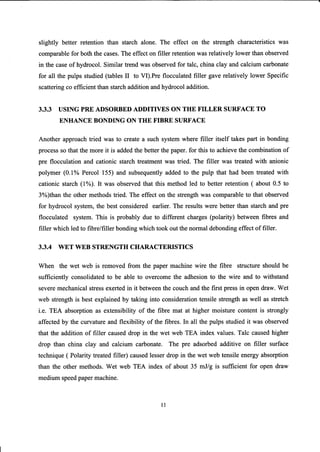 Filler loading in paper | PDF