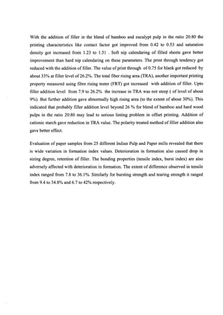Filler loading in paper | PDF