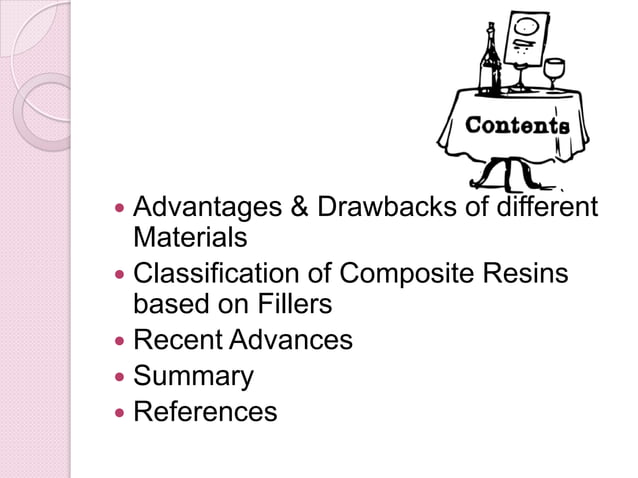 Fillers in composite resins | PPTX | Chemistry | Science