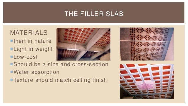 Filler slab
