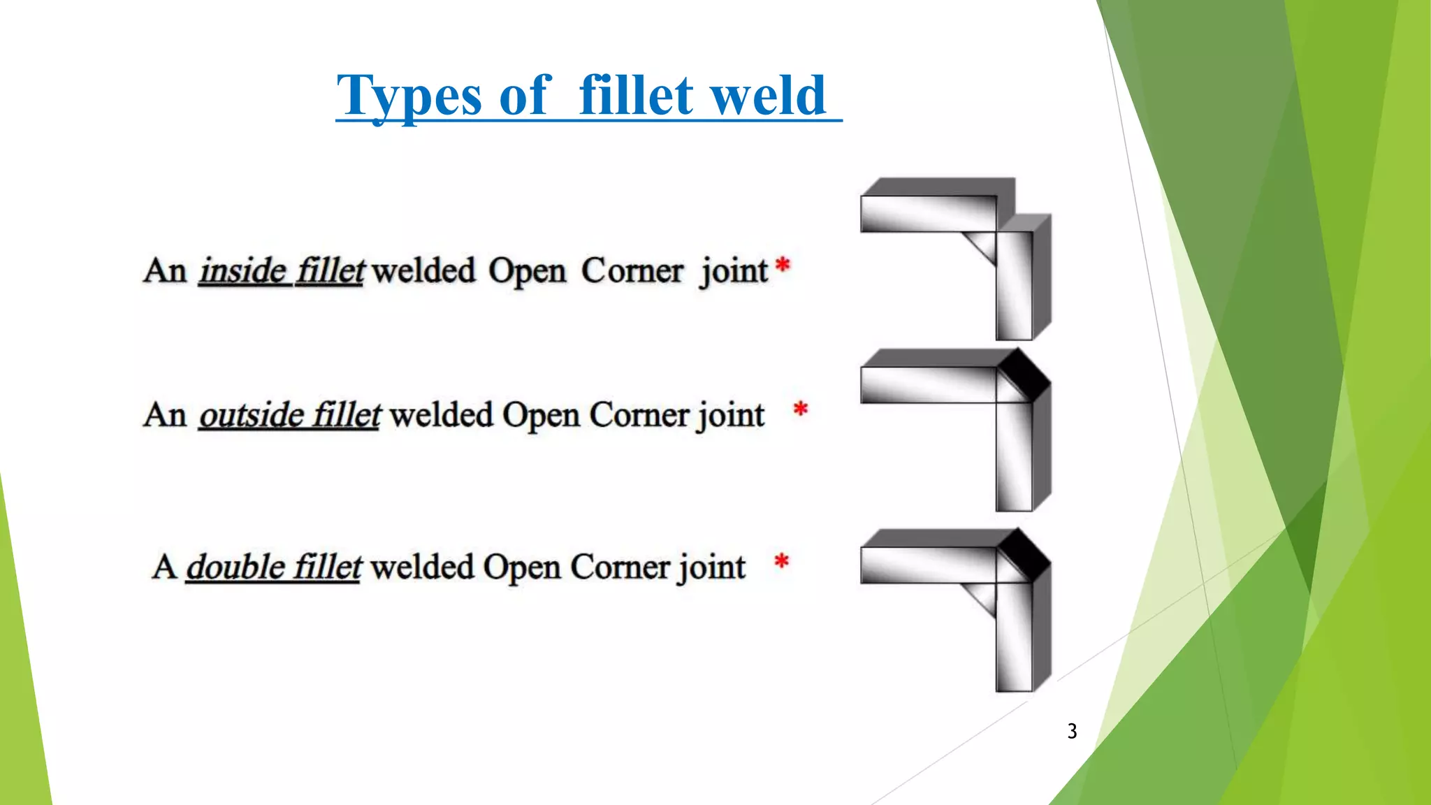 Simple welded connection using Fillet weld | PPTX