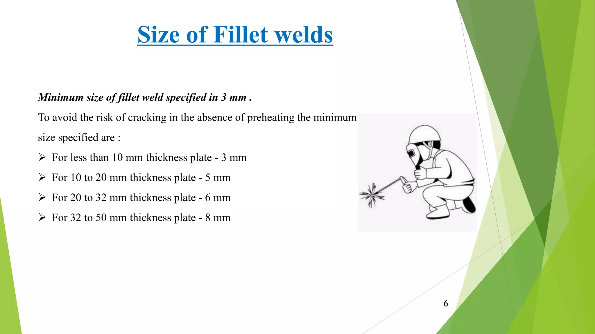Simple welded connection using Fillet weld | PPTX