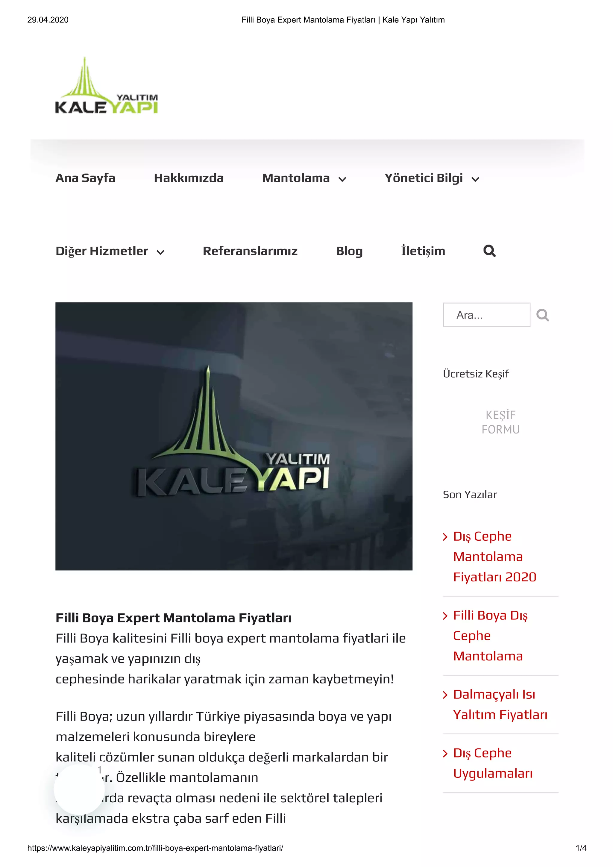 Filli boya-expert-mantolama-fiyatlari | PDF