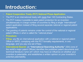 Filling of patent | PPTX