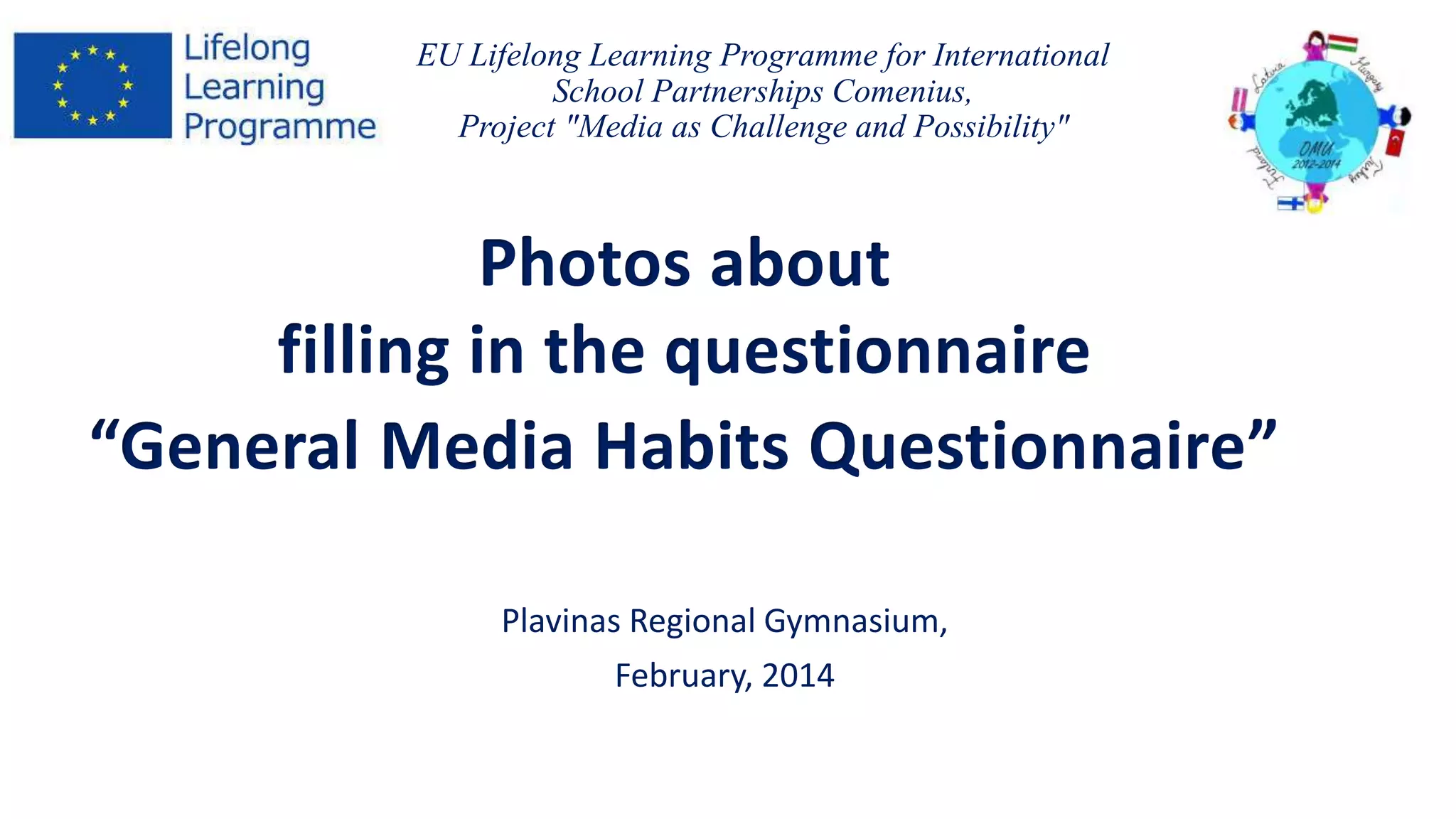 Filling questionnaire | PPT